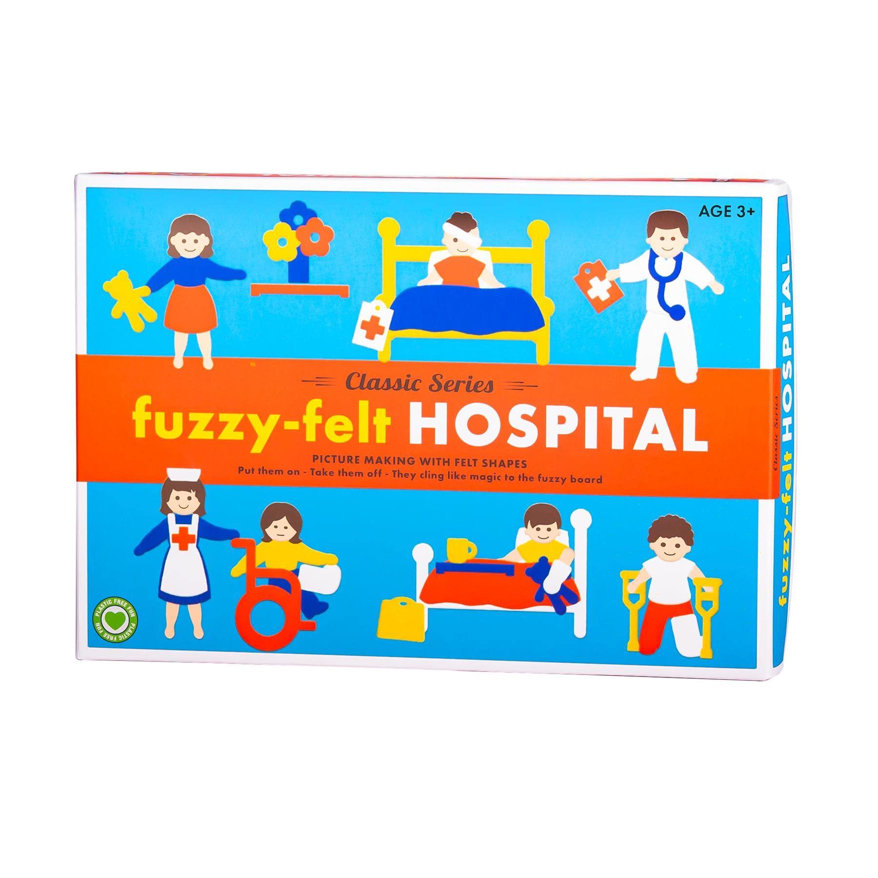 Traditional Classic Fuzzy Felt Retro Board – Hospital 100+ Pieces ...